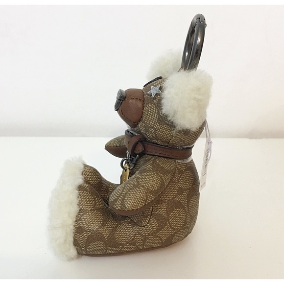 Coach | Accessories | Coach Keith Haring Teddy Bear Key Chain Fob Charm ...
